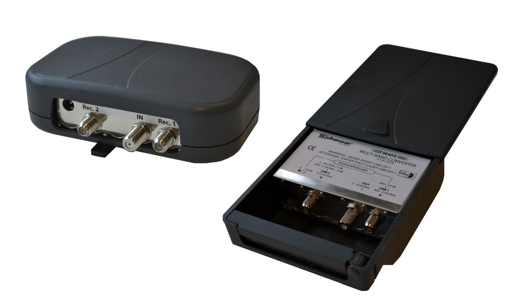 Johansson Stacker - Destacker Einkabellösung mit DiSEqC Funktion | 11041